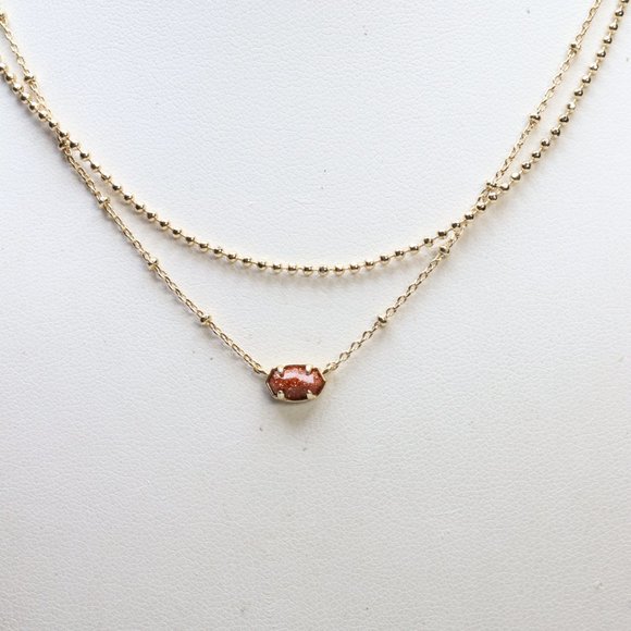 Kendra Scott | Jewelry | Kendra Scott Gold Tone Emilie Multi Strand ...